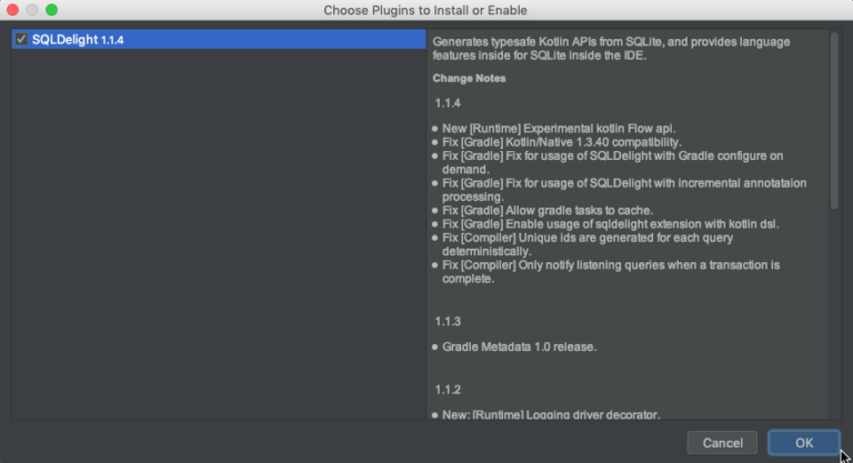 SQLDelight 1.x Quick Start Guide for Android – Handstand Sam